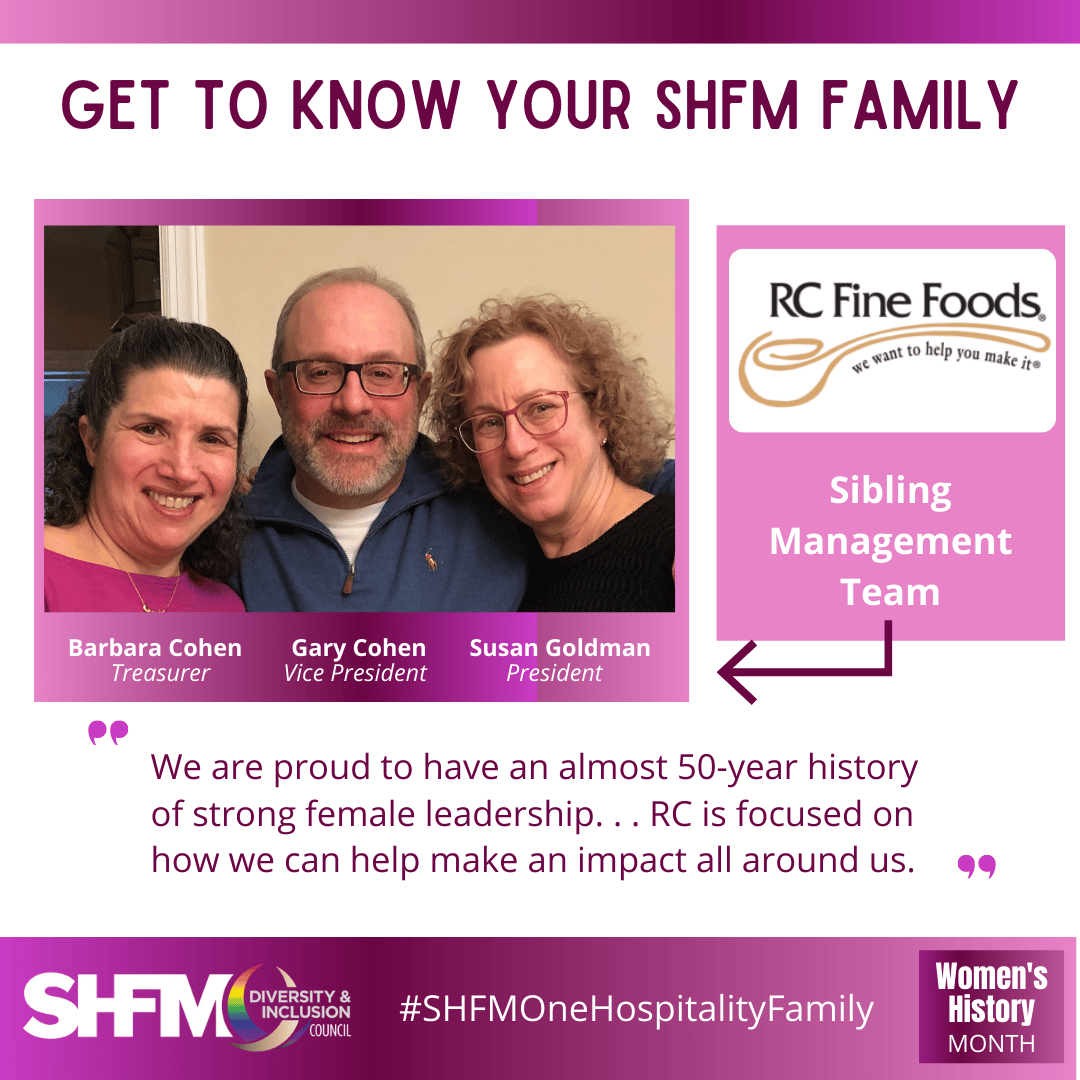 March Diversity and Inclusion Corner Spotlight - RC Fine Foods - SHFM ...