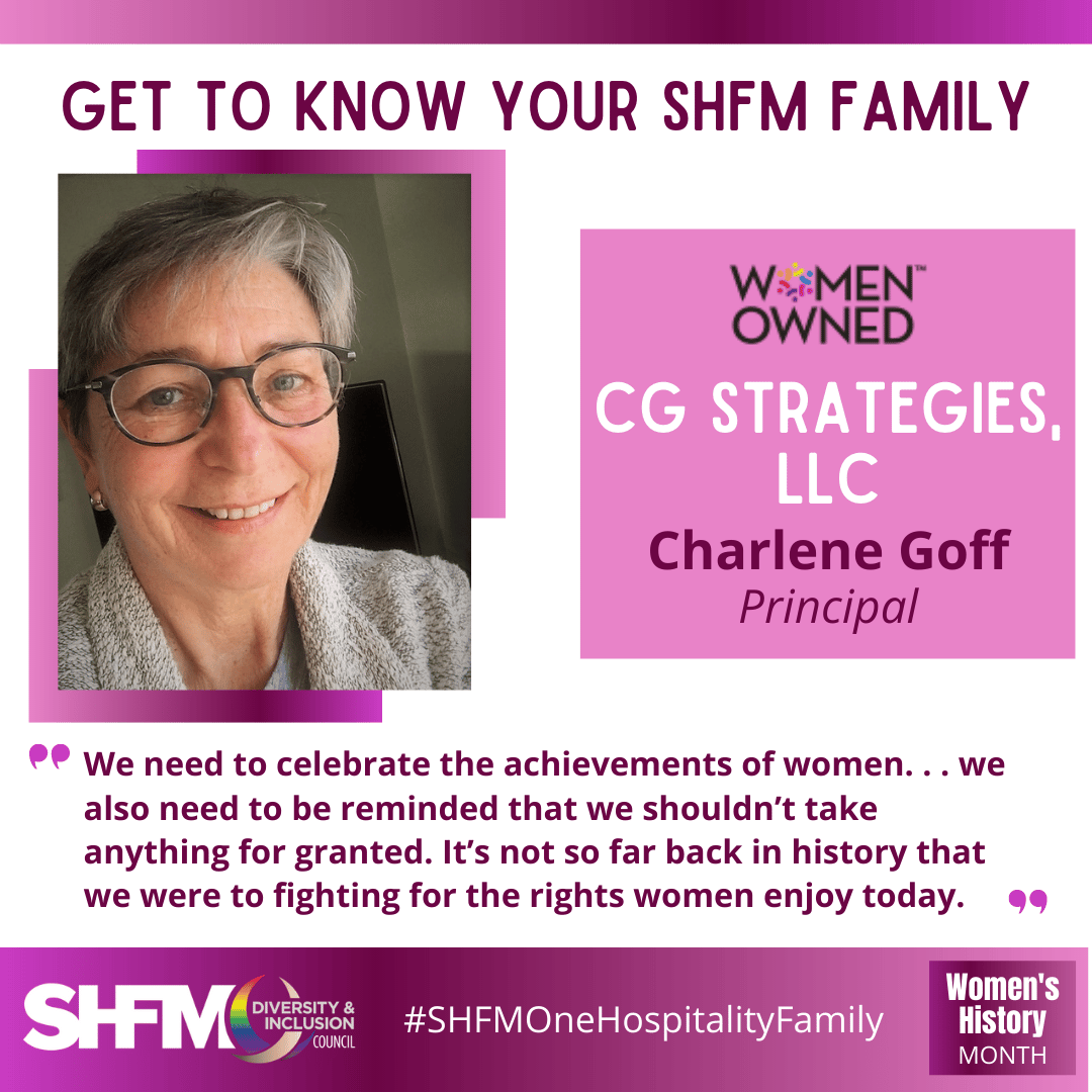 March Diversity and Inclusion Corner Spotlight - CG Strategies - SHFM ...